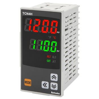 Autonics TCN [TCN4M-24R] Temperature Controller, W72 x H72, Dual display 4 Digit, PID Control ...