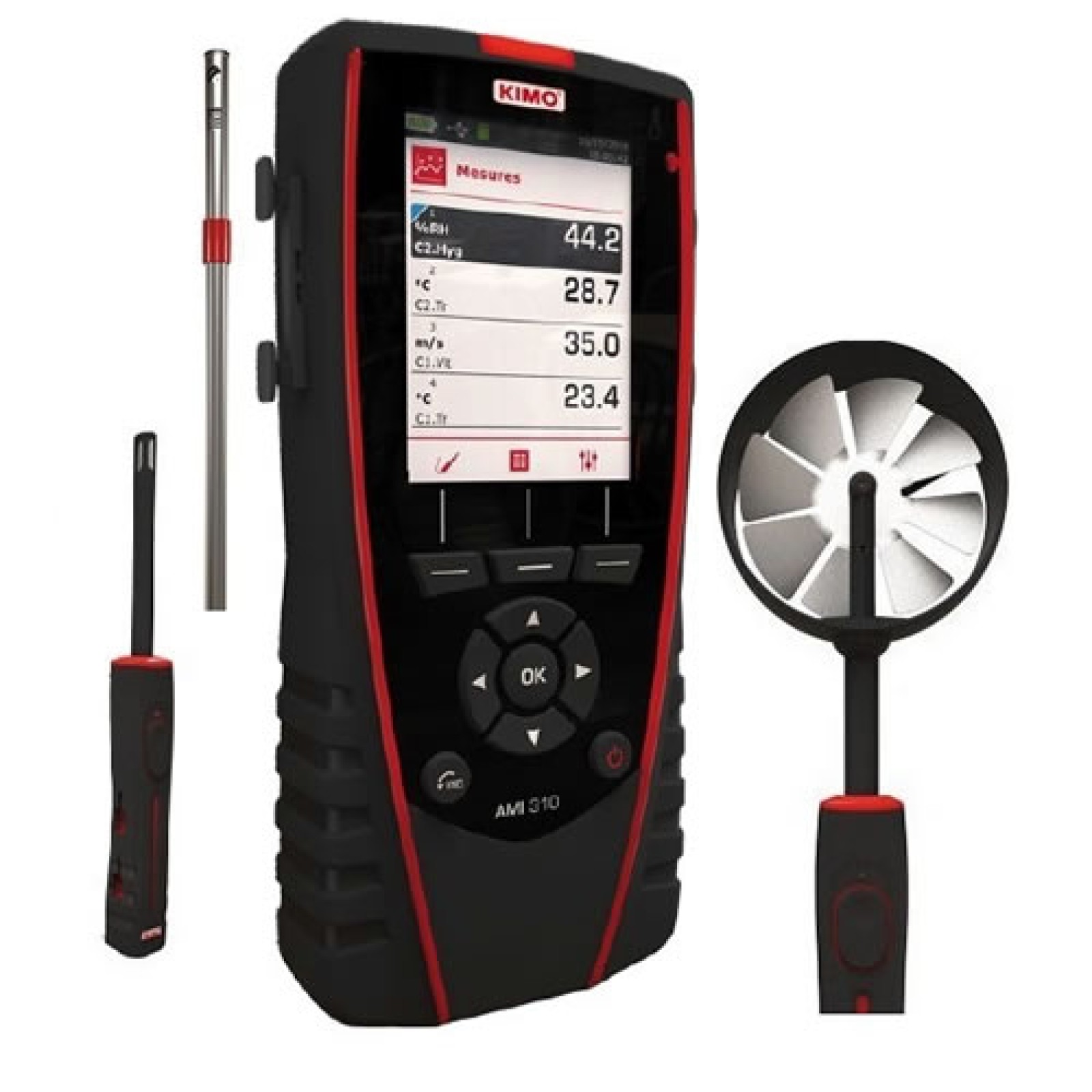 KIMO AMI 310 [AMI310CLA] Multifunction Hygrometer| Jual | Harga |Price | Indomultimeter.com