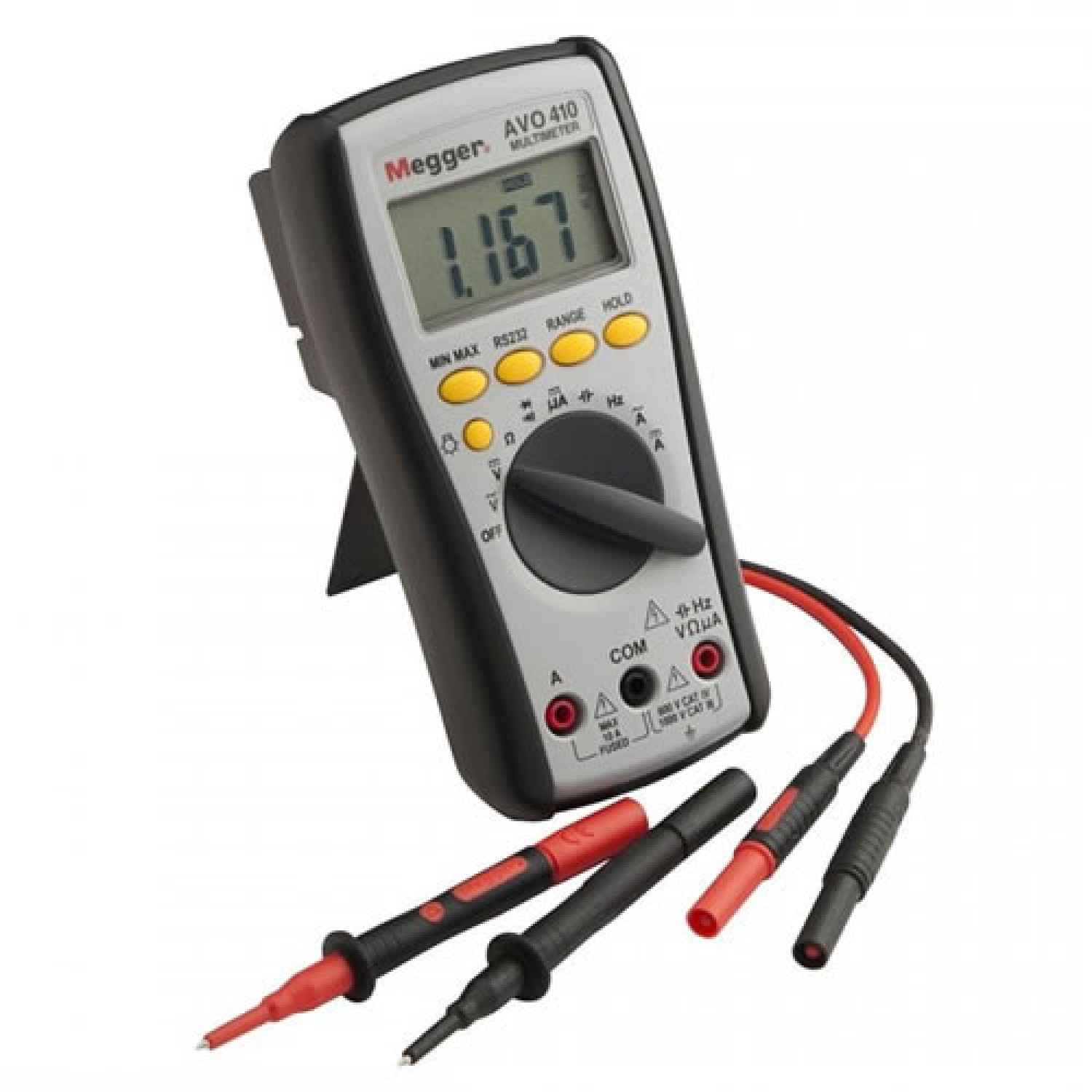 Megger AVO410 [1001-613] True-RMS Digital Multimeter, 1000VDC/750VAC ...