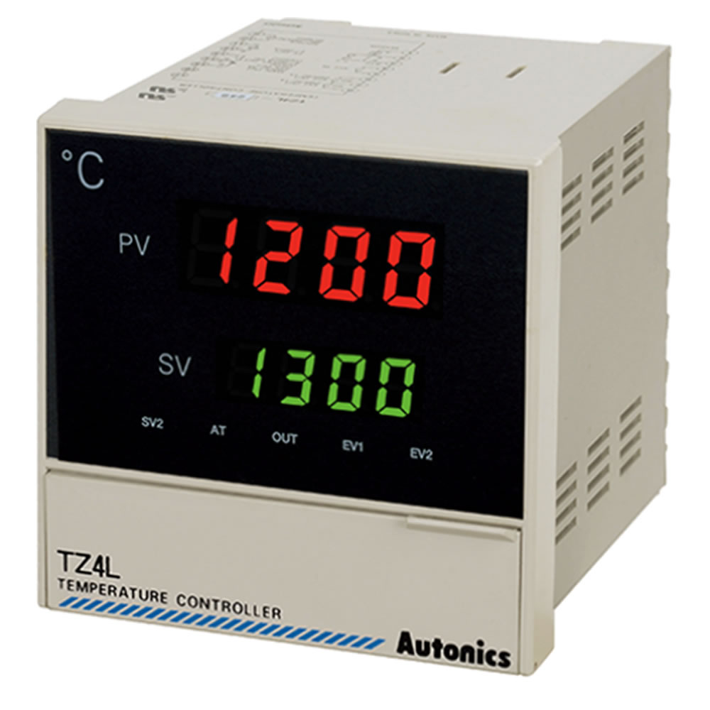 Autonics TZ4ST [TZ4ST-R4R] PID Temperature Controller. 1/16 DIN, Digital, Relay Output, 1 Alarm ...