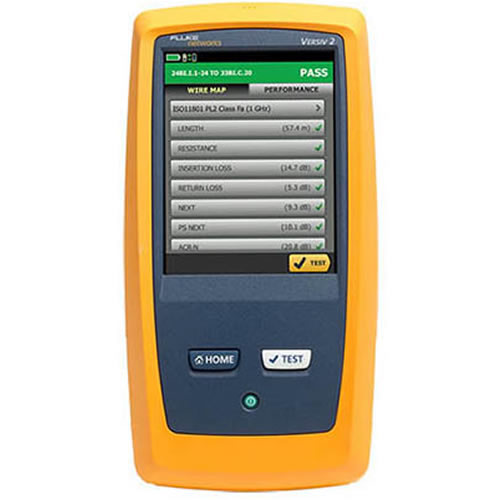 Fluke Networks DSX25000GLD [DSX2-5000/GLD] Versiv 2 CableAnalyzer ...
