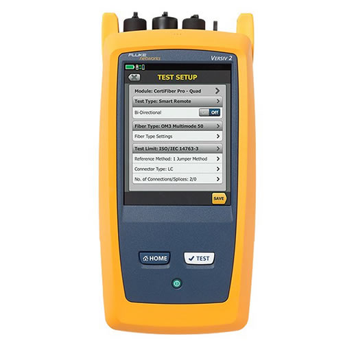 Fluke Networks CertiFiber Pro [CFP2-100-M] Multi-mode OLTS Kit with Wi ...