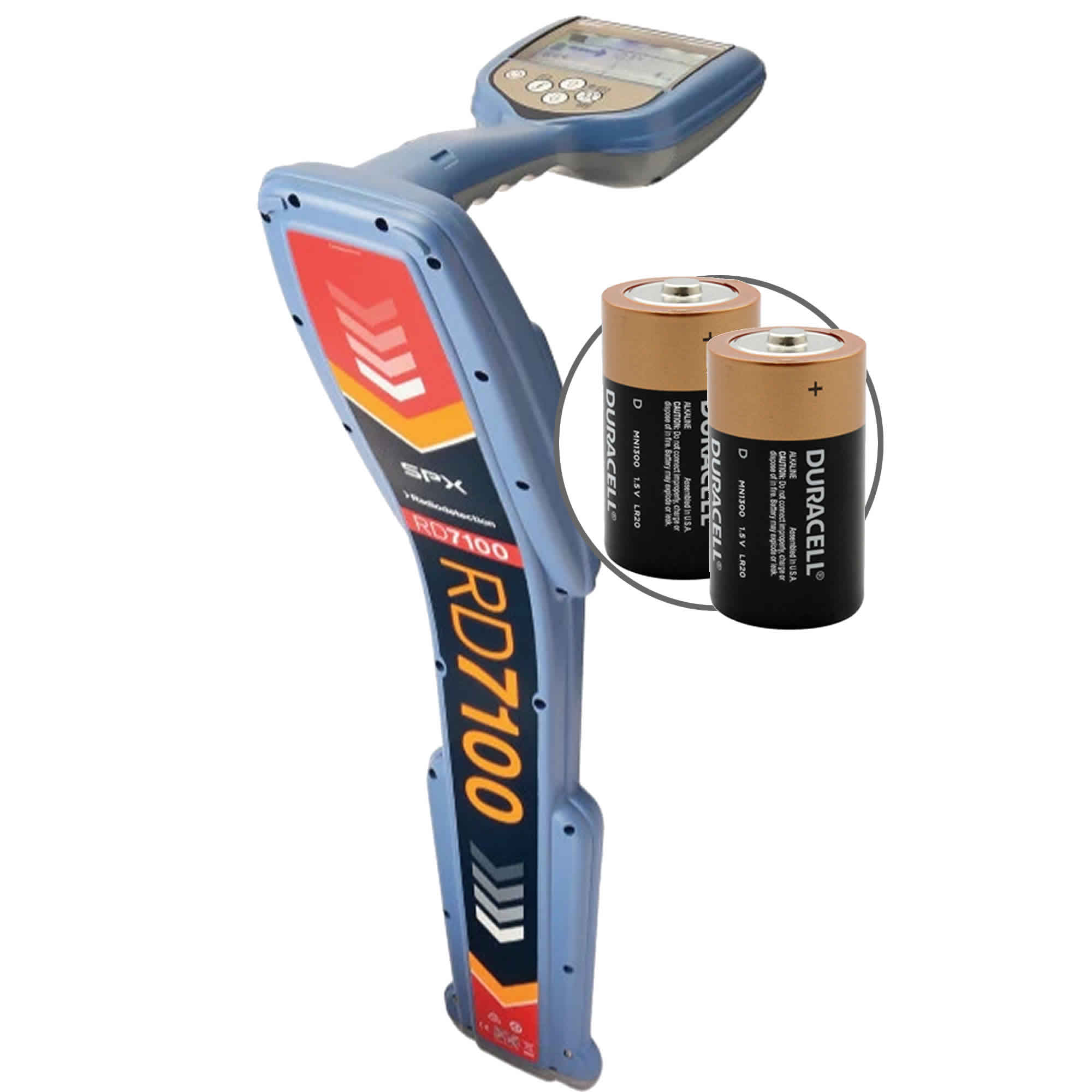 SPX Radiodetection RD7100DLG [10/71DLG] Precision Cable & Pipe Locator ...