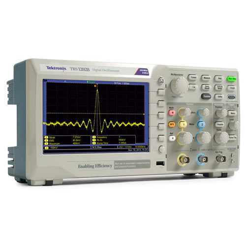 Tektronix TBS1000 Series [TBS1052B] 50 MHz, 2-Channel, 1 GS/s Digital ...